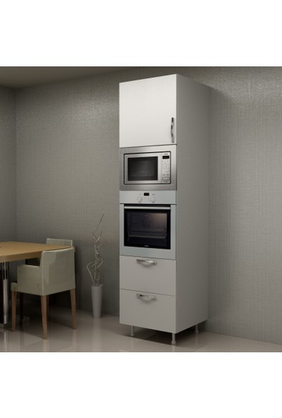 Mobilique Mikro Dalga ve Fırın Dolabı Çekmeceli %100 Mdf Mobilique Mikro Dalga ve Fırın Dolabı Çekmeceli %100 Mdf