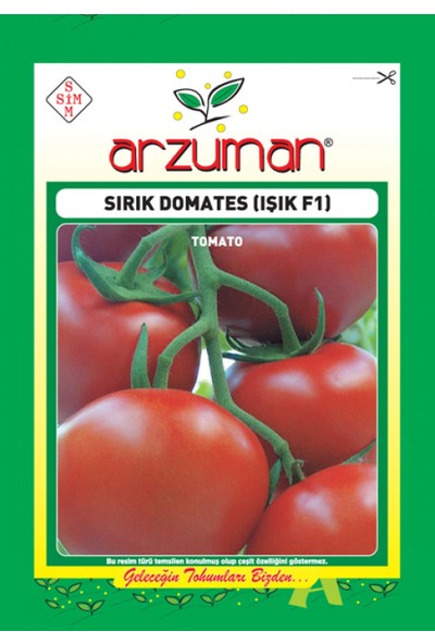 Arzuman Sırık domates (Işık F1 Hibrit) Tohumu (10 adet) Arzuman Sırık domates (Işık F1 Hibrit) Tohumu (10 adet)