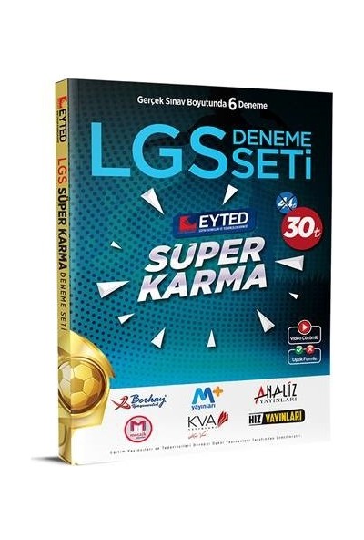 Okyanus Yayınları Eyted 8. Sınıf LGS Süper Karma 6'lı Deneme Okyanus Yayınları Eyted 8. Sınıf LGS Süper Karma 6'lı Deneme