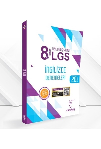 Karekök Yayıncılık 8. Sınıf LGS İngilizce Denemeleri