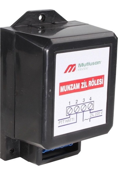 Mutlusan Munzam Zil Rölesi (Telefon Zili Rölesi)