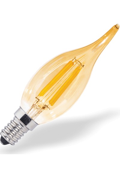 Helios Opto 4W Rustik Sivri Günışığı LED Ampül Helios Opto 4W Rustik Sivri Günışığı LED Ampül