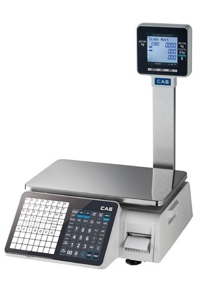 Cas CL-3000 Boyunlu Barkodlu Terazi 30 kg