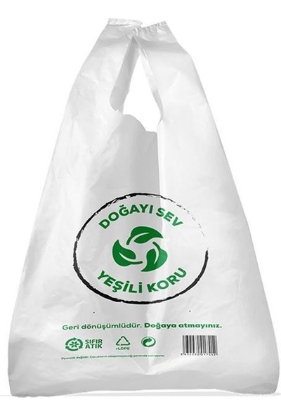 Aydın Plastik Çevre Dostu Atlet Poşet (Barkodlu) Küçük - 1 kg Aydın Plastik Çevre Dostu Atlet Poşet (Barkodlu) Küçük - 1 kg