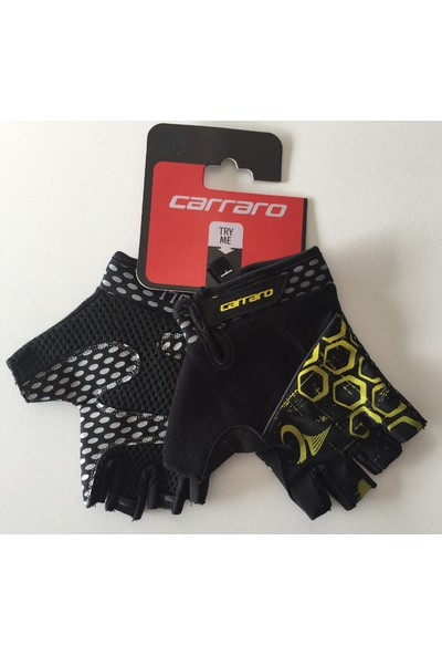 Carraro Kısa Parmak Eldiven Sarı CRO-002 D Medıum