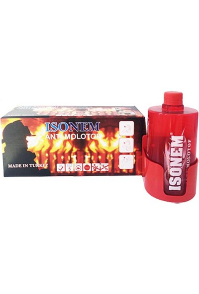 Isonem Anti Molotof Atılabilir Tip Yangın Söndürücü 0,85 kg