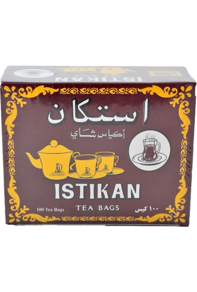Istıkan Tea Bags Sallama Poşet Çay 100'lü