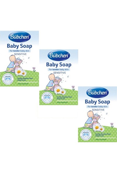 Bübchen Bubchen Bebek Sabunu 125 gr * 3'lü
