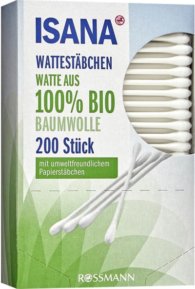 Isana Organik Kulak Çubuğu, 200'LÜ