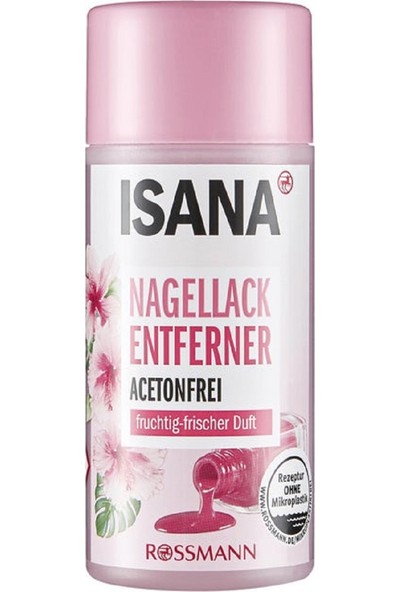 Isana Oje Çıkarıcı, Asetonsuz, 125 ml