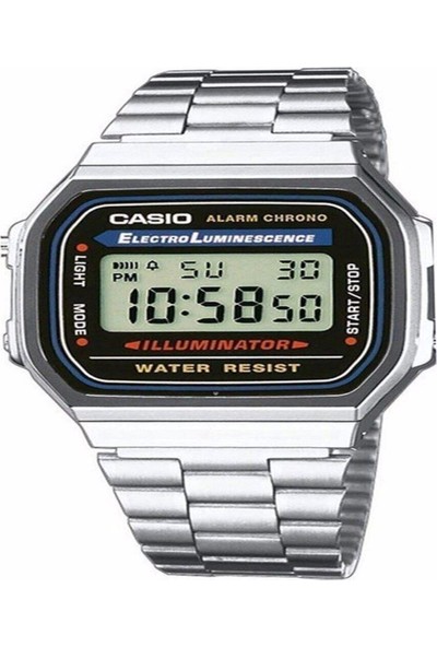 Casio A168WA-1WDF Unisex Kol Saati