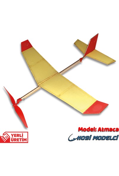 Hobi Modelci Lastik Motorlu Model Uçak Maket Uçak - Atmaca Hobi Modelci Lastik Motorlu Model Uçak Maket Uçak - Atmaca