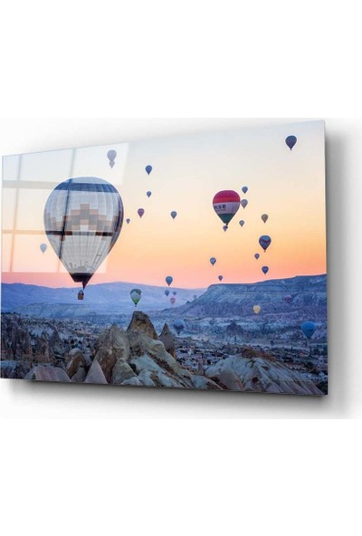 idealizbiz Kapadokya Cam Tablo