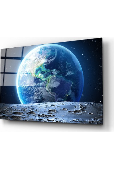 idealizbiz Aydan Dünya Cam Tablo