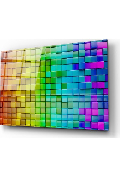 idealizbiz Renkli Cam Tablo