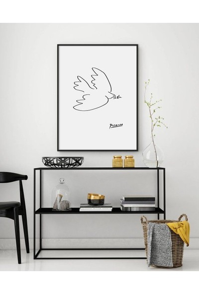 Dekozem Dekoratif Demir Sac Dresuar 90X100X20 DKZM-710-DRSR