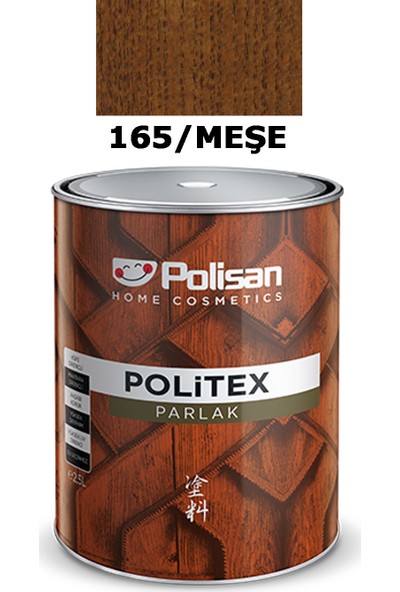 Polisan Politex Vernikli Ahşap Koruyucu Parlak 2,5 lt Meşe Polisan Politex Vernikli Ahşap Koruyucu Parlak 2,5 lt Meşe
