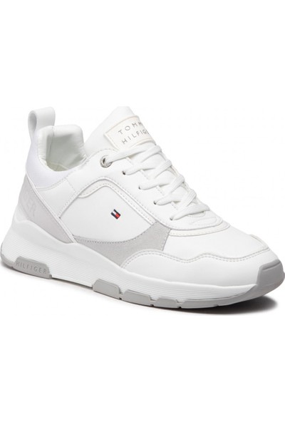Tommy Hilfiger Kadın Tommy Hilfiger Sporty Chunky Leather Sneakers FW0FW05287
