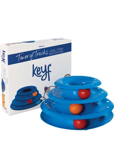 Keyf Tower Of Tracks Keyf Kedi Oyuncağı Keyf Tower Of Tracks Keyf Kedi Oyuncağı