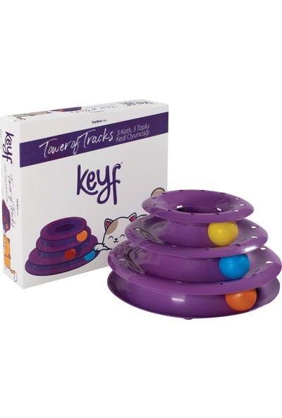 Keyf Tower Of Tracks Keyf Kedi Oyuncağı
