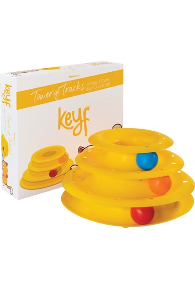 Keyf Tower Of Tracks Keyf Kedi Oyuncağı Keyf Tower Of Tracks Keyf Kedi Oyuncağı