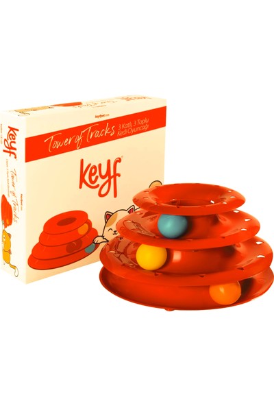Keyf Tower Of Tracks Keyf Kedi Oyuncağı Keyf Tower Of Tracks Keyf Kedi Oyuncağı