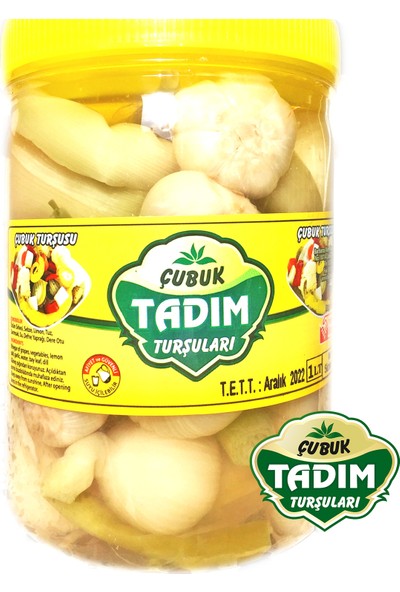 Çubuk Tadım Turşuları Çubuk Sarımsak(Baş) Turşusu- 1 kg Çubuk Tadım Turşuları Çubuk Sarımsak(Baş) Turşusu- 1 kg