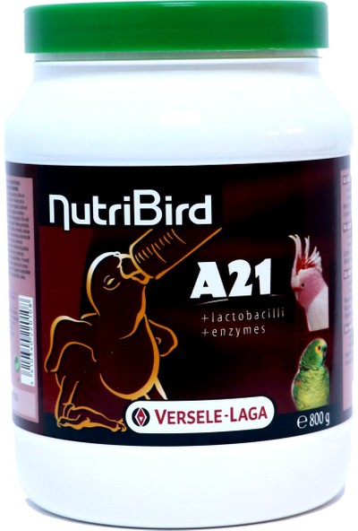 Versele Laga Nutribird A21 Yavru Papağan Elle Besleme Maması 800 gr El Besleme Maması Versele Laga Nutribird A21 Yavru Papağan Elle Besleme Maması 800 gr El Besleme Maması