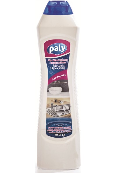 Paly Mineralli Ovma Sıvısı Amonyaklı 500 ml Paly Mineralli Ovma Sıvısı Amonyaklı 500 ml