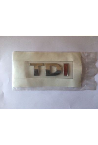 Bimbo Volkswagen Tdı Bagaj Yazısı Tek Kırmızı 2007-(CRAFTER) 2E0853675A