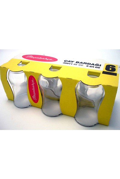 Paşabahçe 42011 Çay Bardağı 6'lı