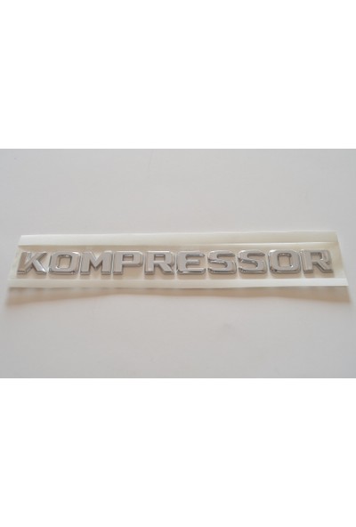 Bimbo Mercedes Kompressor Yazı W210 - W202 2028172215-2038173015 Bimbo Mercedes Kompressor Yazı W210 - W202 2028172215-2038173015