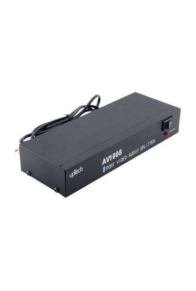 Uptech AVI-008 8 Port Audio Video Dağıtıcı