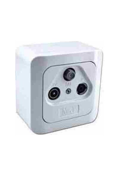 Next YE-3001 Sonlu Uydu Prizi (Sat+Tv+R)