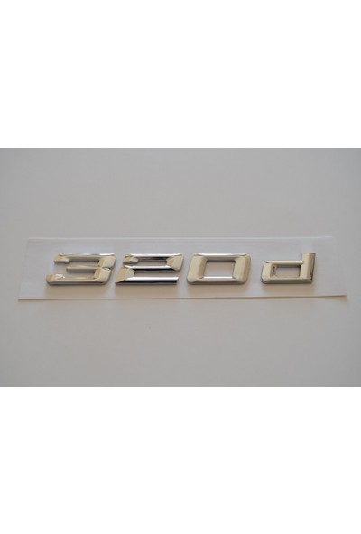 Bimbo Bmw 320D Bagaj Yazısı E46 E90 F30 51148255237 Bimbo Bmw 320D Bagaj Yazısı E46 E90 F30 51148255237