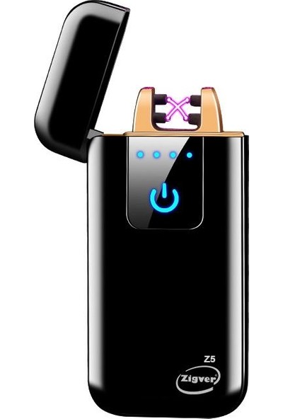 Zigver Z5 Japan Tam Ekran Dokunmatik Elektronik USB Çakmak Zigver Z5 Japan Tam Ekran Dokunmatik Elektronik USB Çakmak