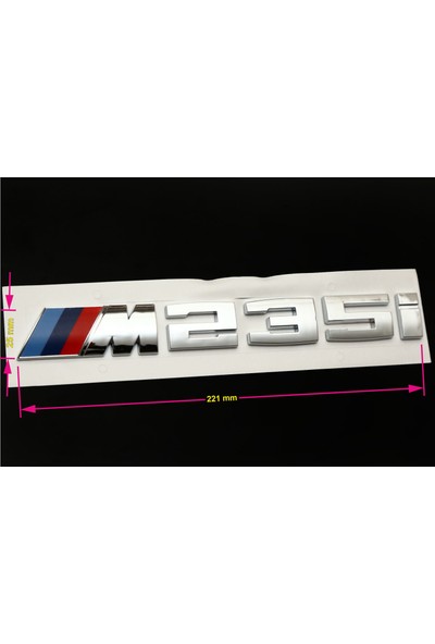 Bimbo Bmw M235I Yazı Krom