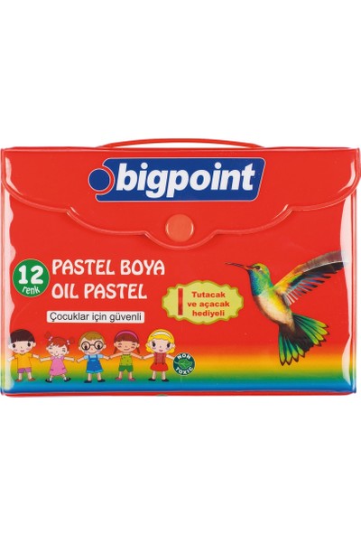 Bigpoint 12 Renk Köşeli Pastel Boya Çantalı 1 Bp741 Bigpoint 12 Renk Köşeli Pastel Boya Çantalı 1 Bp741