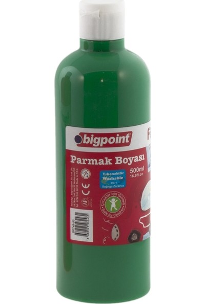 Bigpoint Parmak Boyası 500 Ml Yeşil