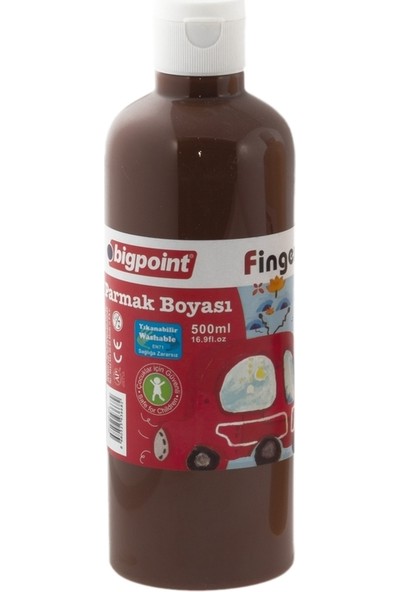Bigpoint Parmak Boyası 500 Ml Kahverengi