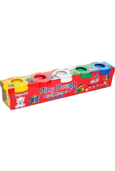 Bigpoint Oyun Hamuru 5'Li Set
