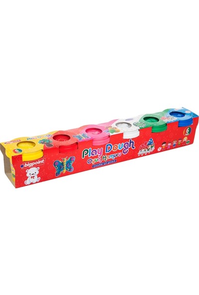Bigpoint Oyun Hamuru 6'Lı Set