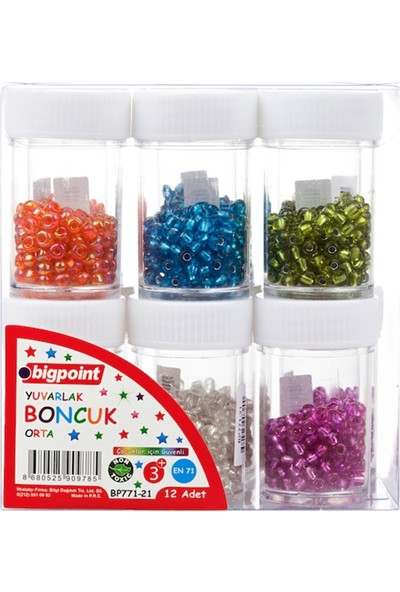 Bigpoint Yuvarlak Boncuk Orta