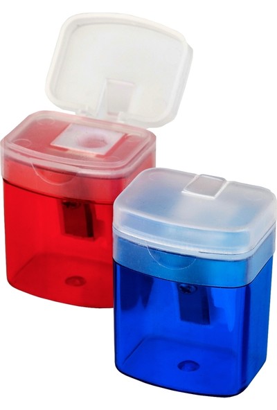 Bigpoint Plastik Kalemtraş Depolu Kapaklı - 3'Lü Bigpoint Plastik Kalemtraş Depolu Kapaklı - 3'Lü