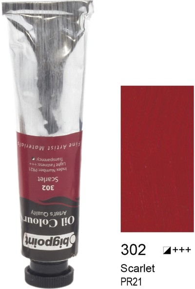 Bigpoint Yaglı Boya 45 Ml Scarlet 302