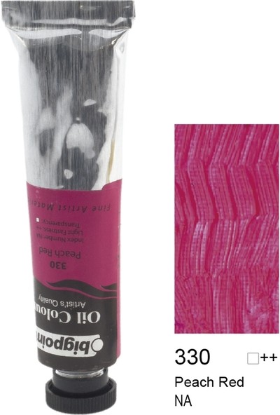 Bigpoint Yaglı Boya 45 Ml Peach Red 330 Bigpoint Yaglı Boya 45 Ml Peach Red 330