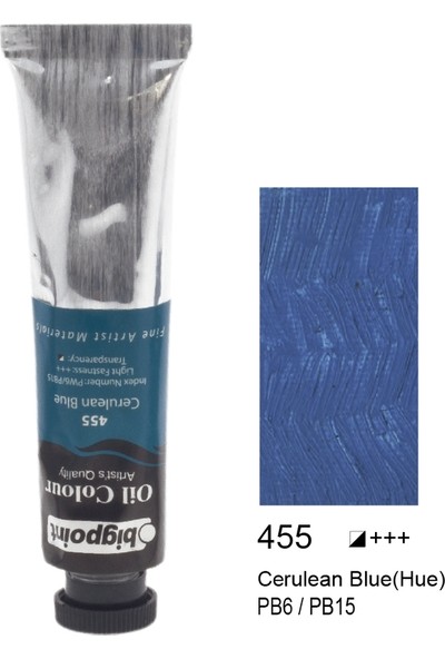 Bigpoint Yaglı Boya 45 Ml Cerulean Blue 455 Bigpoint Yaglı Boya 45 Ml Cerulean Blue 455