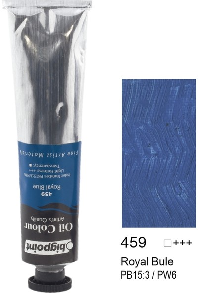 Bigpoint Yaglı Boya 45 Ml Royal Blue 459 Bigpoint Yaglı Boya 45 Ml Royal Blue 459
