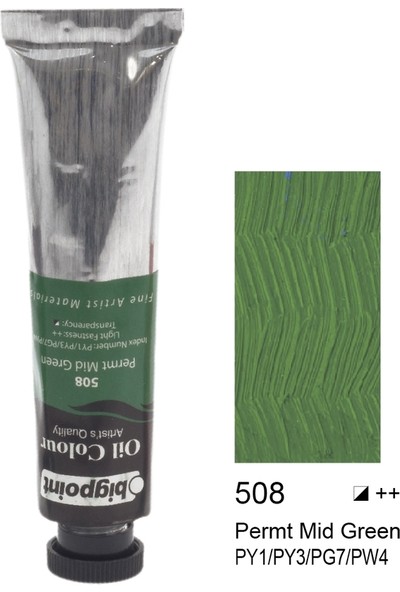 Bigpoint Yaglı Boya 45 Ml Permt Mid Green 508
