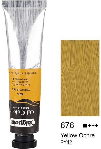 Bigpoint Yaglı Boya 45 Ml Yellow Ochre 676 Bigpoint Yaglı Boya 45 Ml Yellow Ochre 676